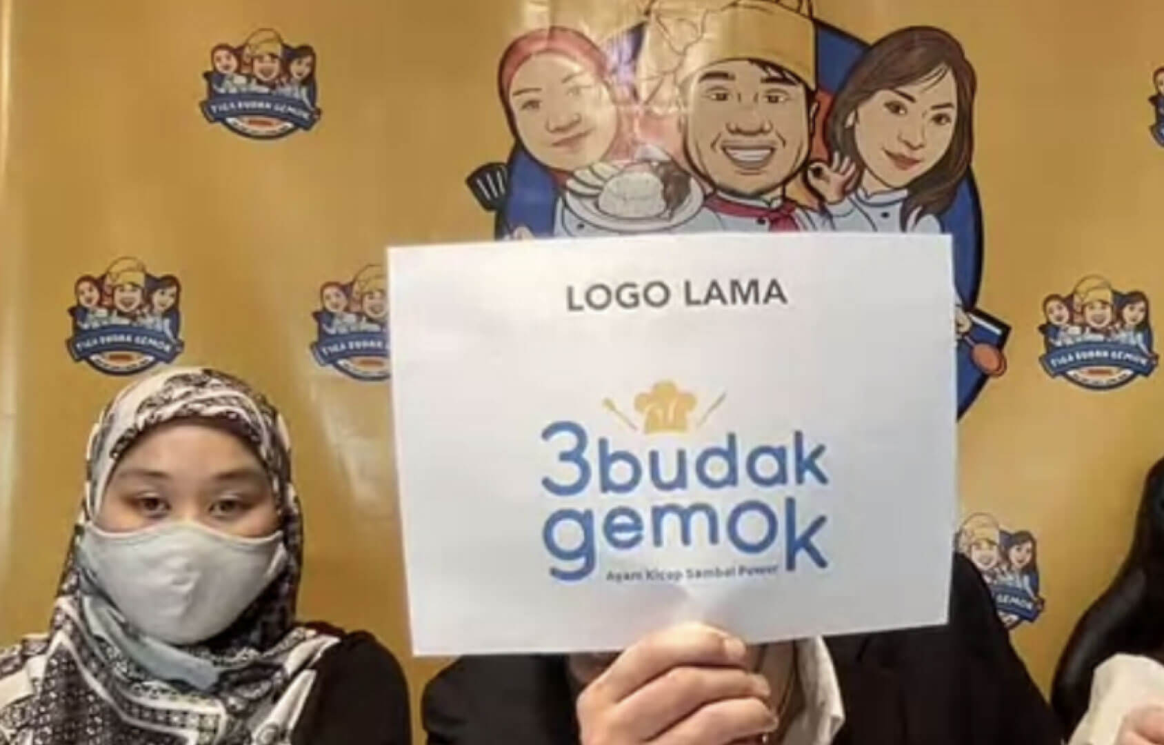 Tiga Budak Gemok Saman Tiga Pihak – Tiga Budak Gemok Original