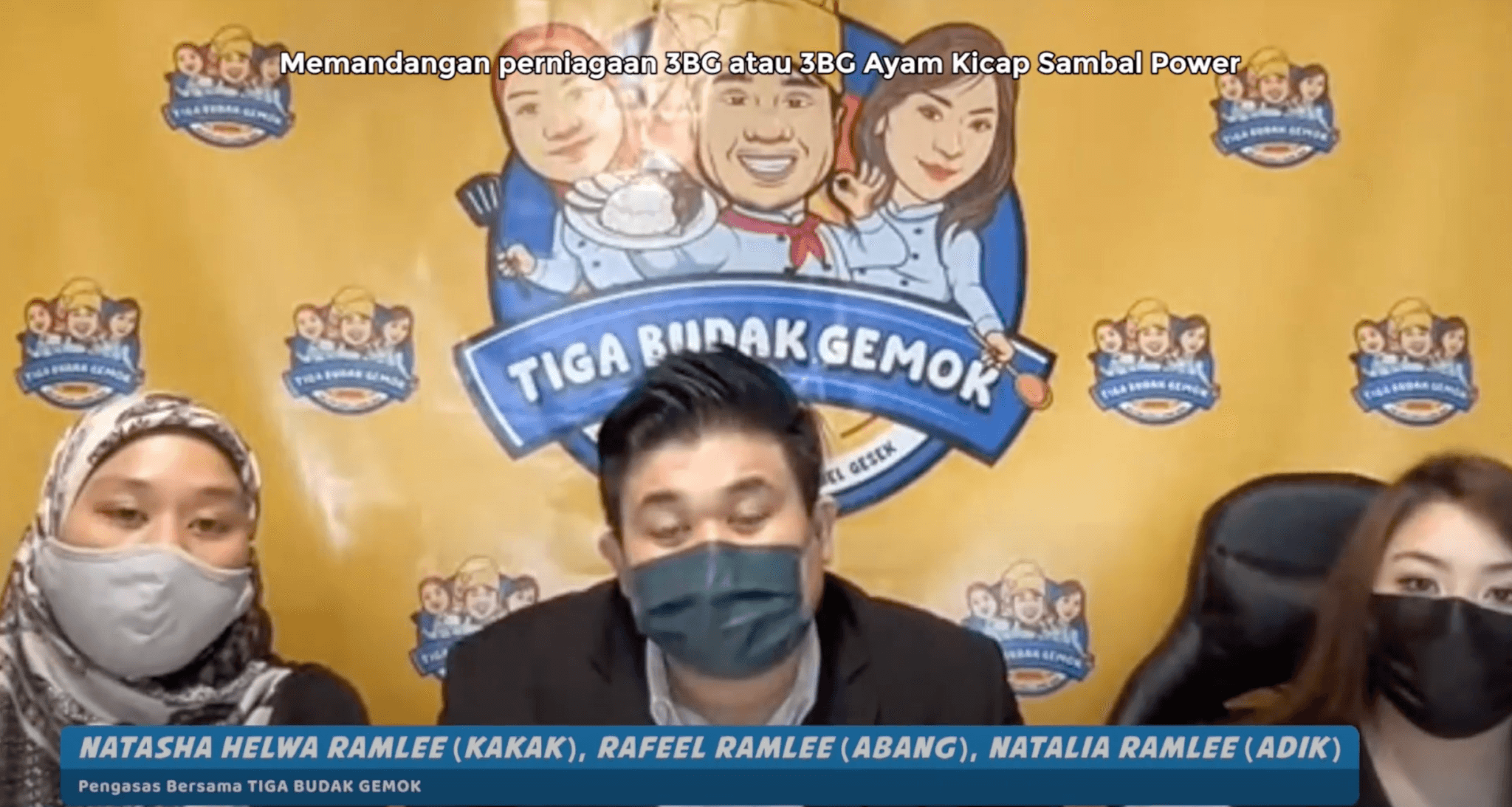 Tiga Budak Gemok Original